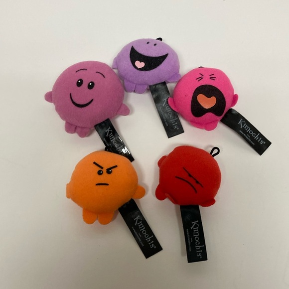 Other | Kimochis Colorful Plush Set Five Kimochis | Poshmark